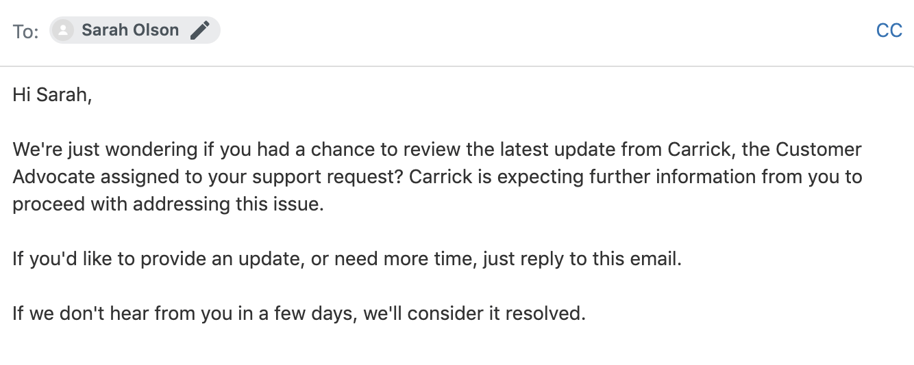 Save Time With Customer Service Email Templates app